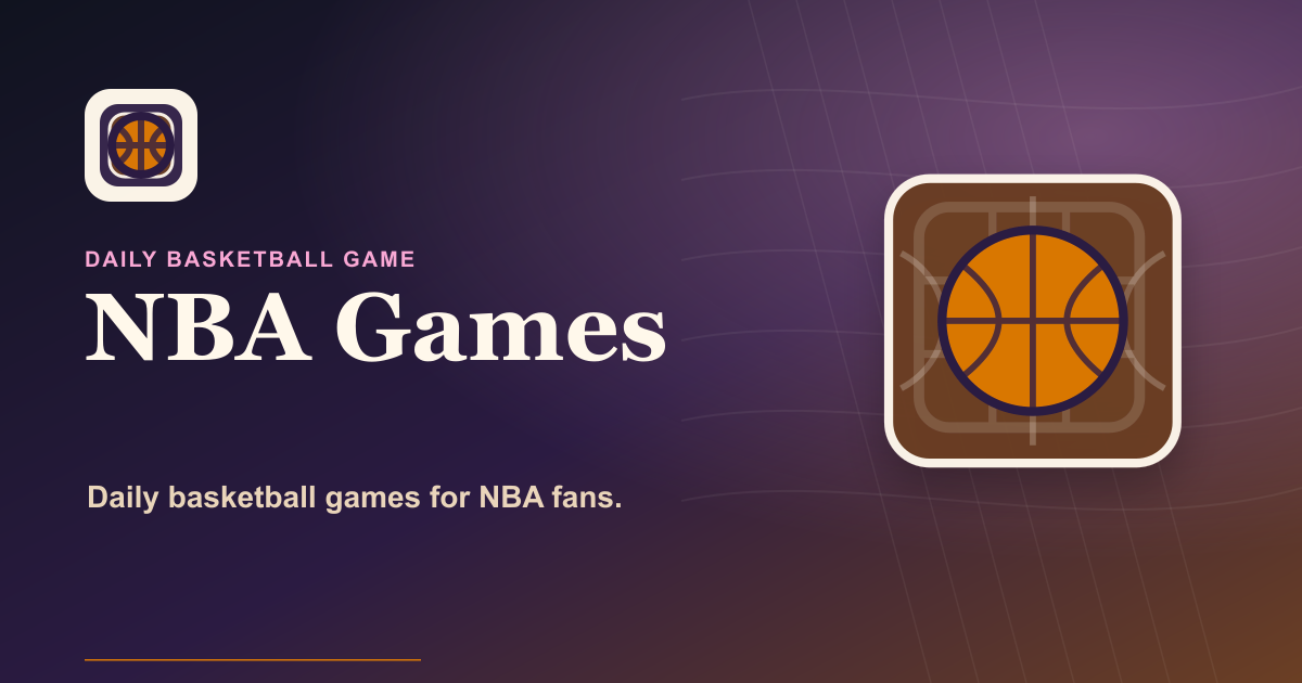 NBA Immaculate Grid — Daily Basketball Puzzle | NBA Grids